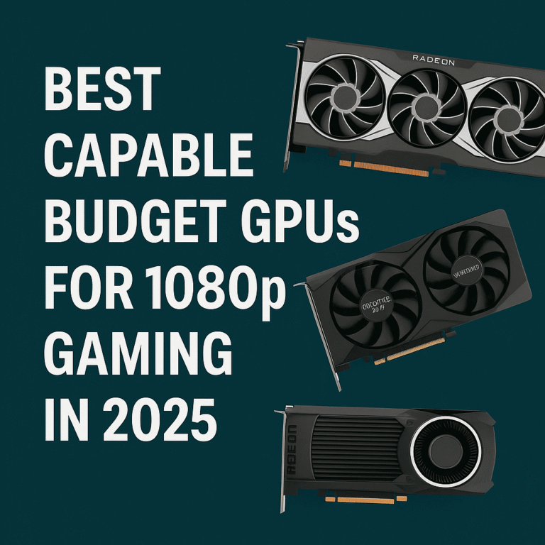 Best Capable Budget GPUs for 1080p Gaming in 2025 - pcwizardhub.com